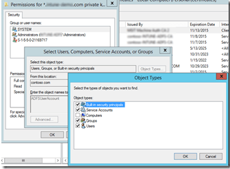 Changing ADFS certificates – Service Communications (SSL) – Sam's Corner