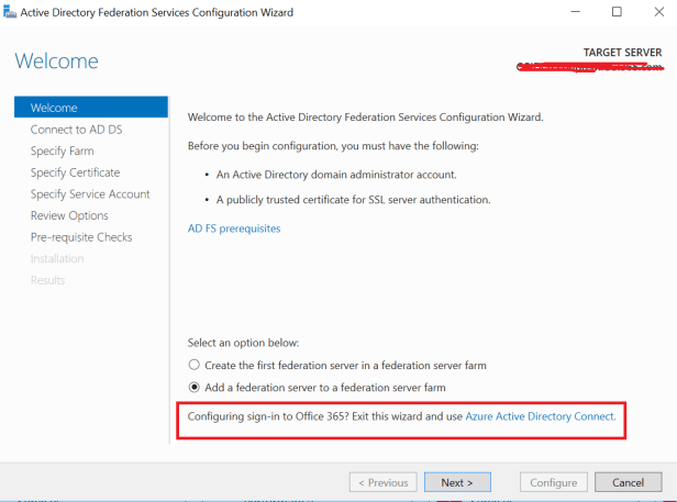 Upgrading ADFS farm to Windows Server 2016 FBL – Sam's Corner