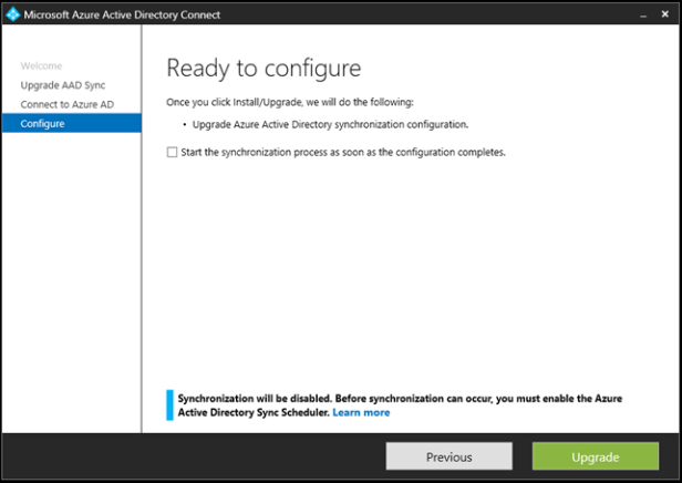 Upgrading AAD Sync to AAD Connect – Sam's Corner