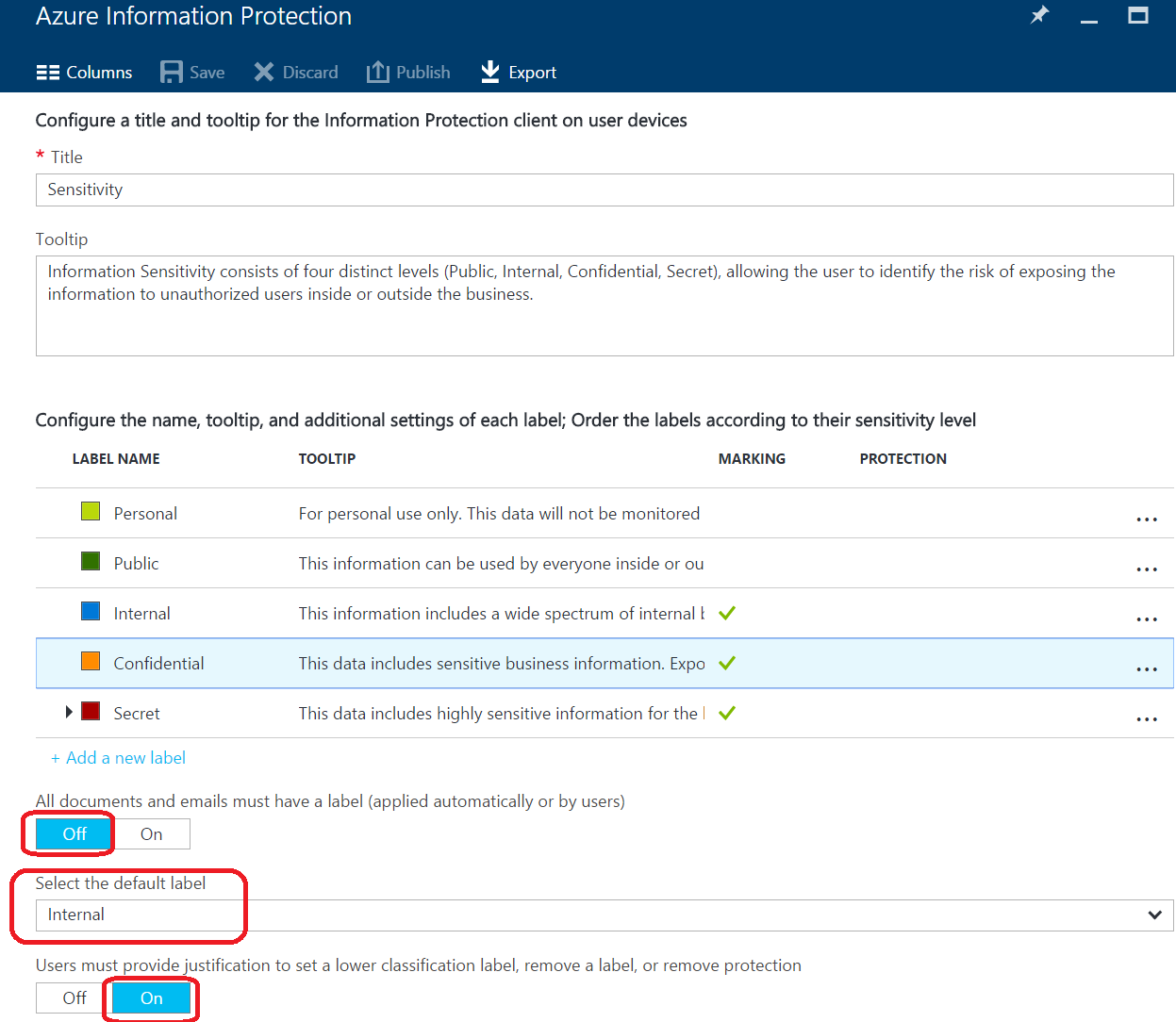 Azure Information Protection in Action – Sam's Corner