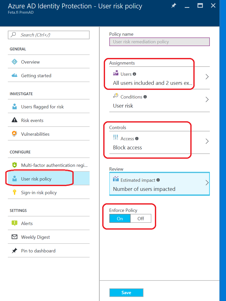 Azure AD Identity Protection in Action – Sam's Corner