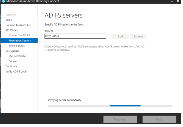 Changing ADFS SSL Certificate through AAD Connect – Sam's Corner