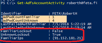 W2016 ADFS – Smart Lockout – Sam's Corner