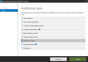 From ADFS to Password Hash Sync and Seamless SSO – Sam's Corner