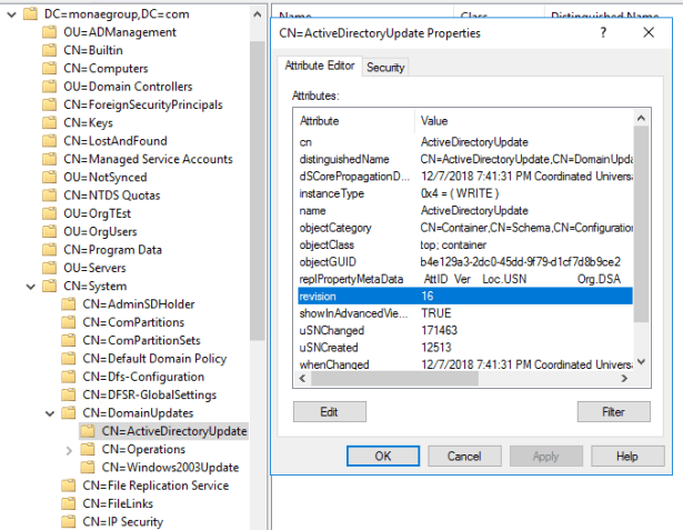 Upgrade ADDS Schema to Windows Server 2019 – Sam's Corner