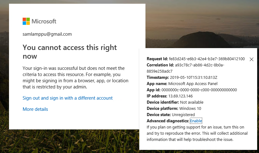 Require Security Info via Conditional Access – Sam's Corner