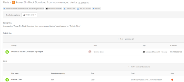 Cloud App Security Controls With Power BI – Notes From The Field – Sam ...