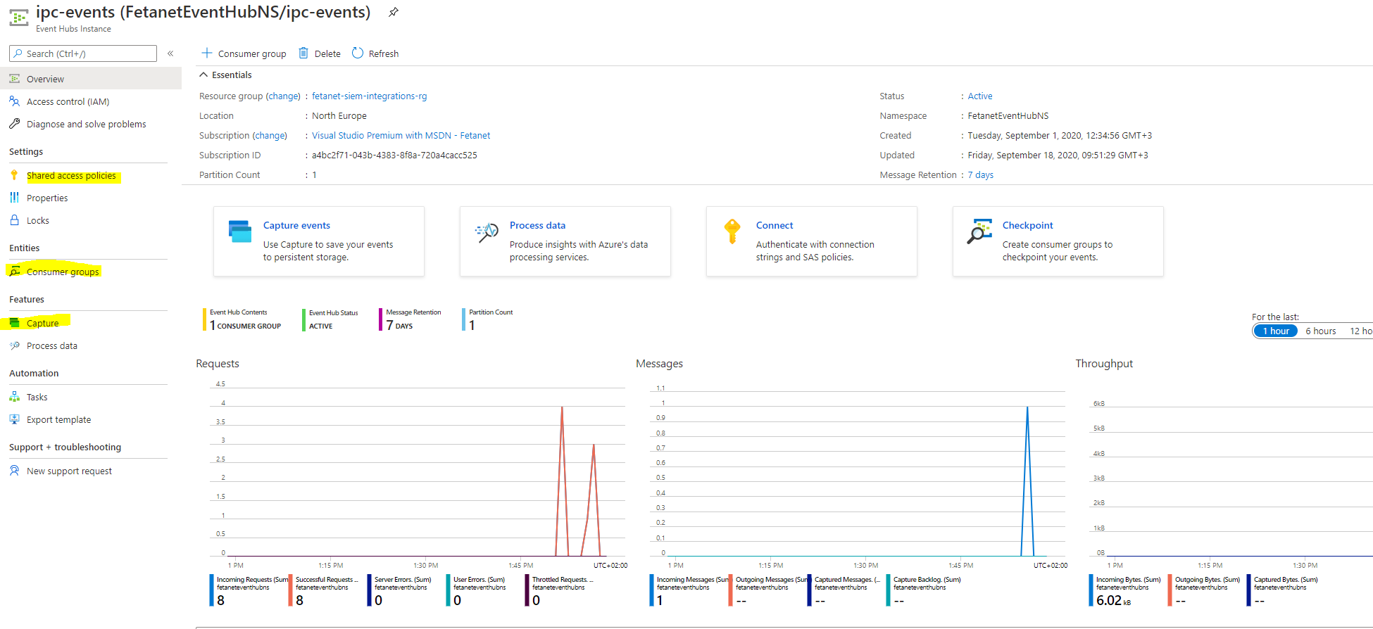 Send Azure AD Identity Protection Events To 3rd Party SIEM – Sam's Corner
