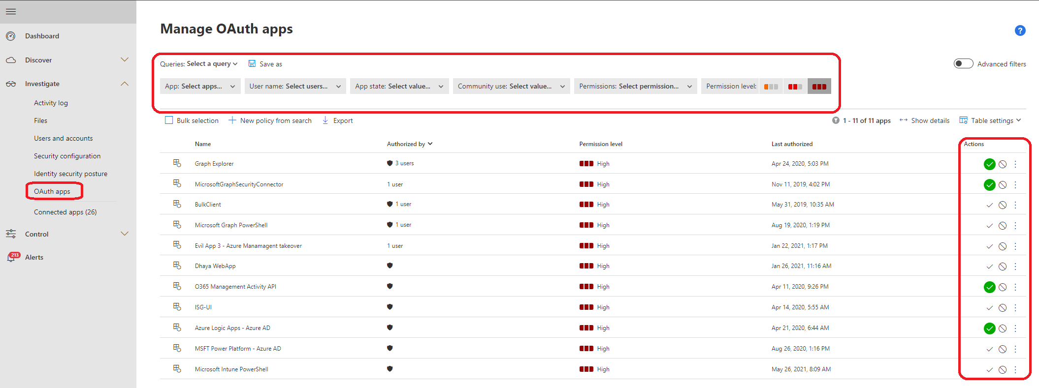 How to Use App Governance (MCAS add-on) to Monitor and Govern Apps ...