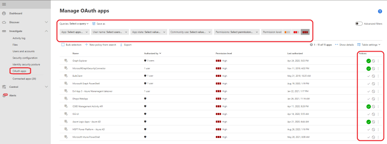 How to Use App Governance (MCAS add-on) to Monitor and Govern Apps ...
