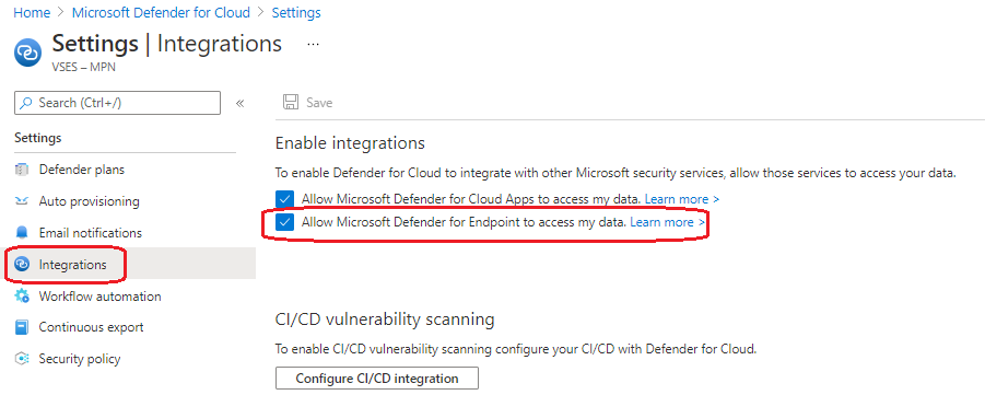 Microsoft Defender for Cloud – Benefits from Defender for Endpoint ...
