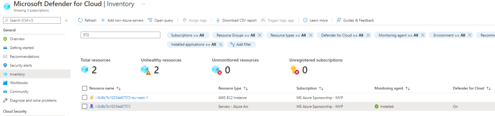Microsoft Defender for Cloud – Benefits from Defender for Endpoint ...