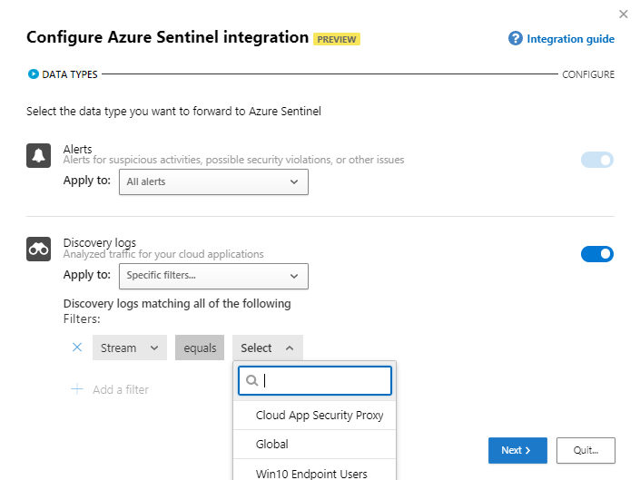 Microsoft Sentinel – Insights of Defender for Cloud Apps Data Connector ...
