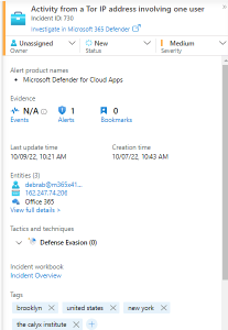 Enrich IP Geolocation on Microsoft Sentinel Incidents – Sam's Corner