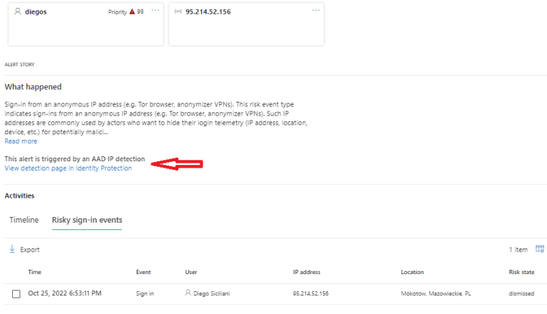 Azure AD Identity Protection Integrations with Microsoft Security ...