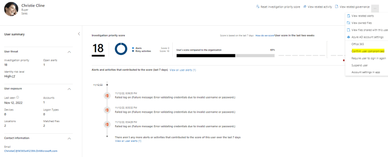 Azure AD Identity Protection Integrations with Microsoft Security ...