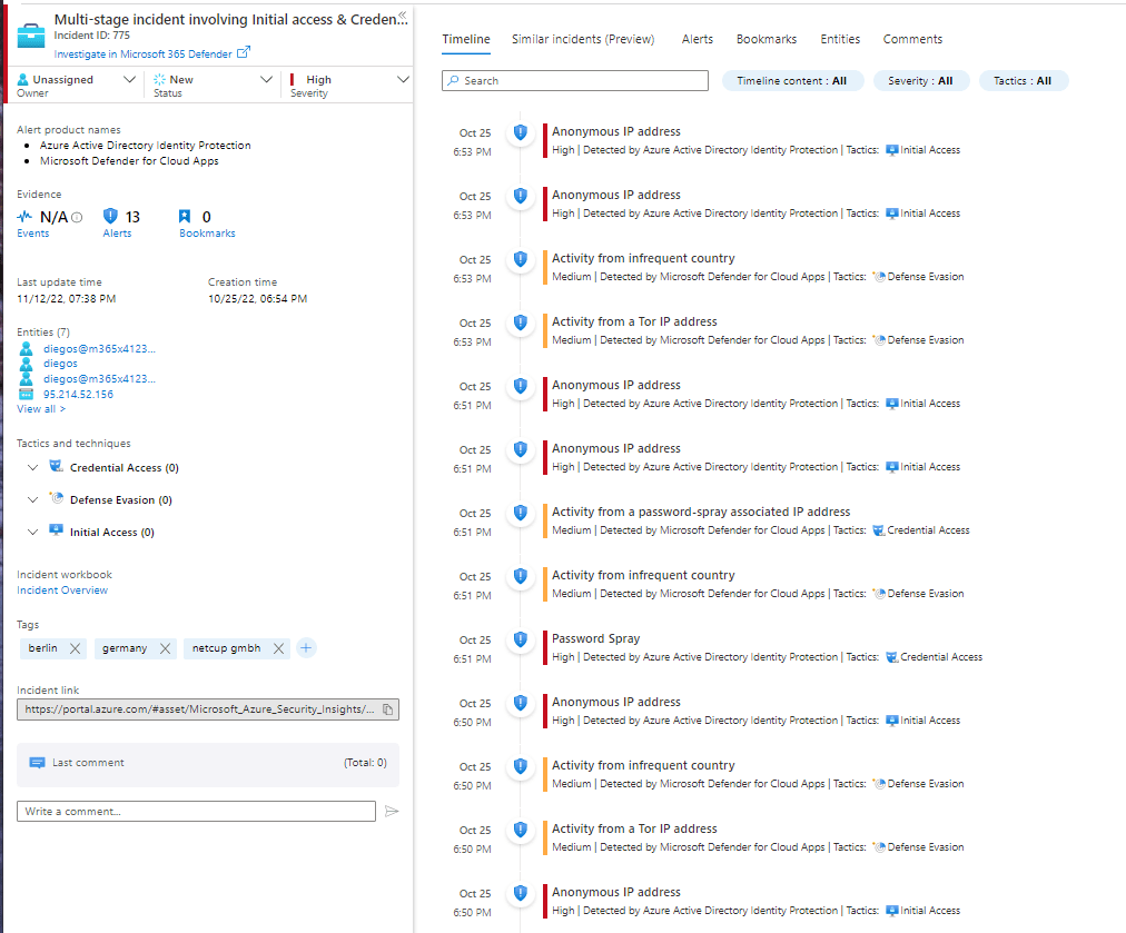 Azure AD Identity Protection Integrations with Microsoft Security Solutions – Sam's Corner